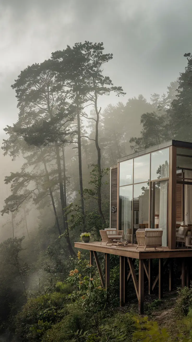 10+ Chinese Forest House Designs to Welcome Spring: Light, Nature ...