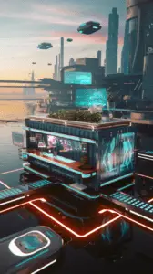 10+ Futuristic Cyberpunk Container Home Designs