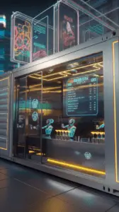 10+ Futuristic Cyberpunk Container Home Designs
