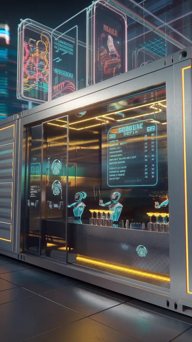 10+ Futuristic Cyberpunk Container Home Designs