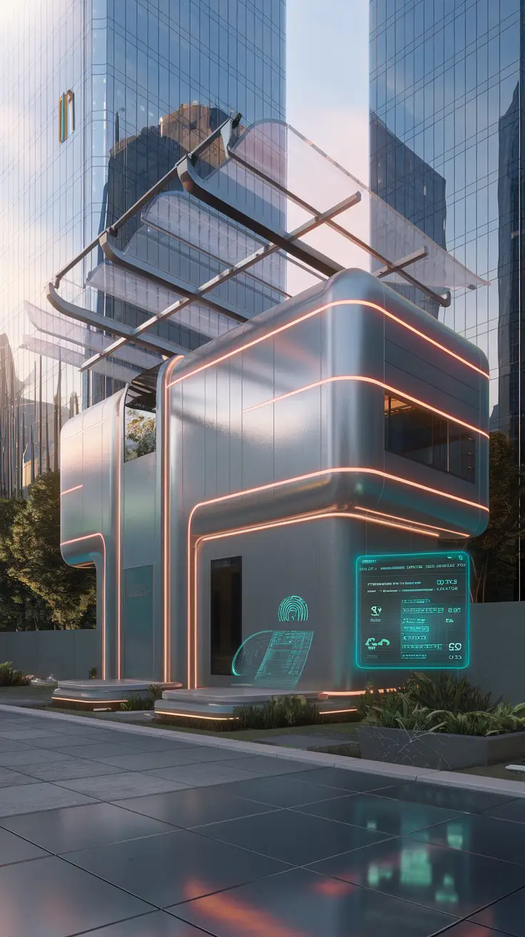 10+ Futuristic Cyberpunk Container Home Designs