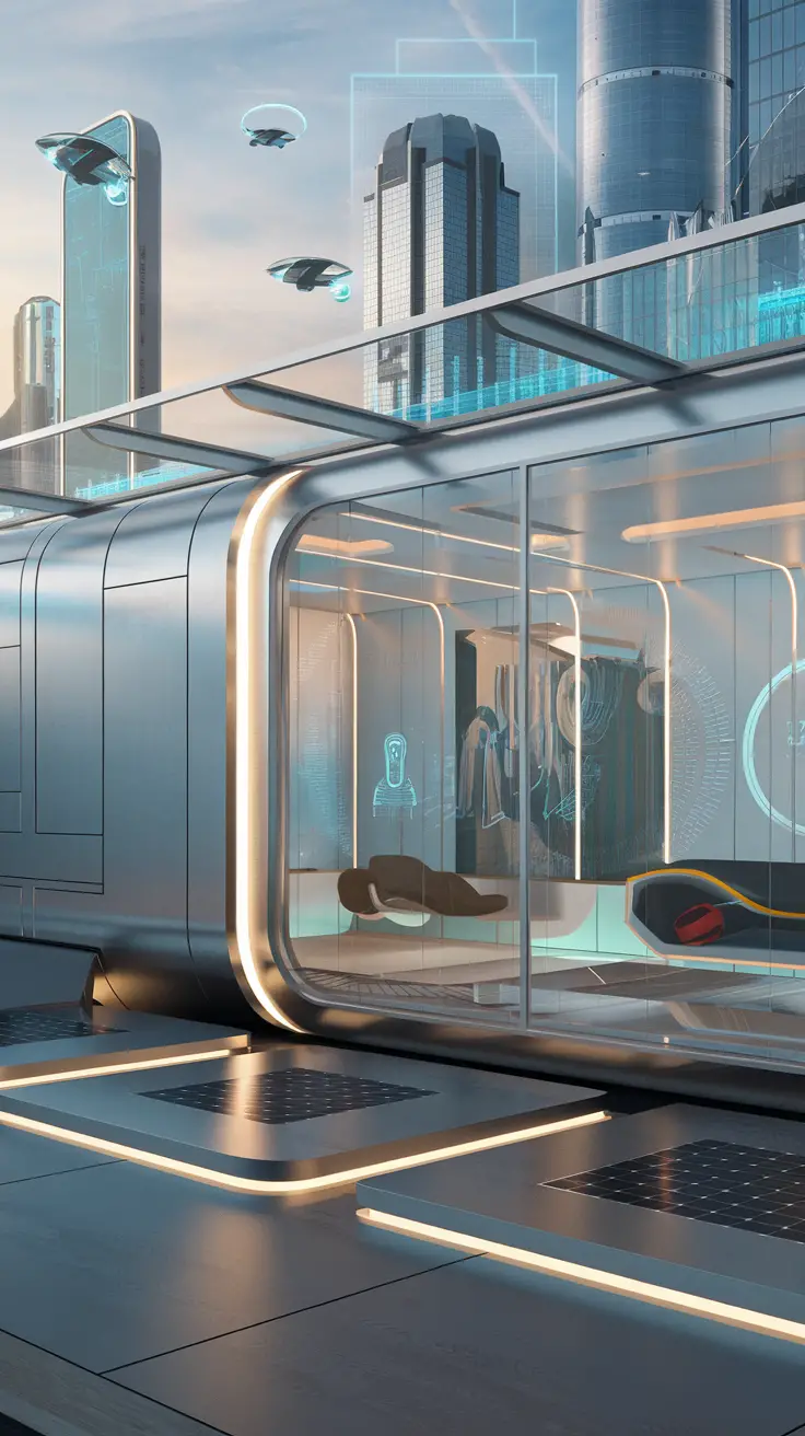 10+ Futuristic Cyberpunk Container Home Designs