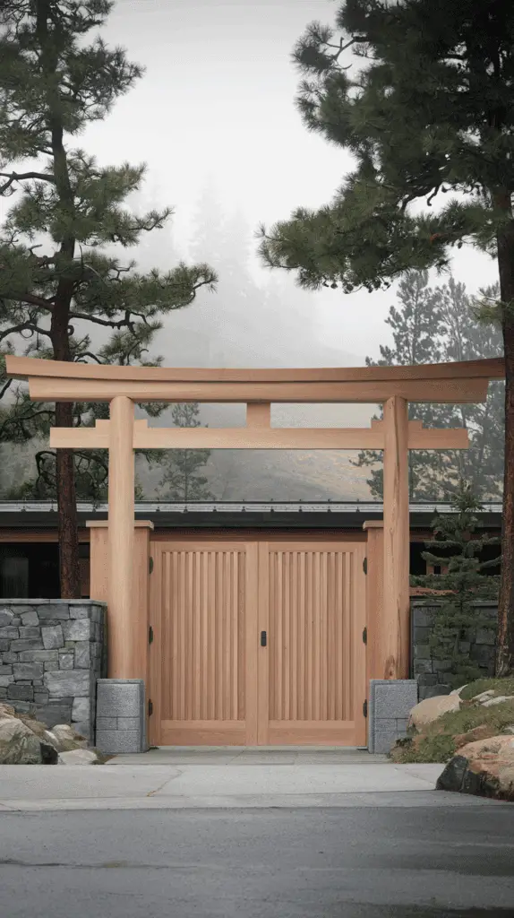 10+ Chinese Gate Designs for Modern Mountain Homes