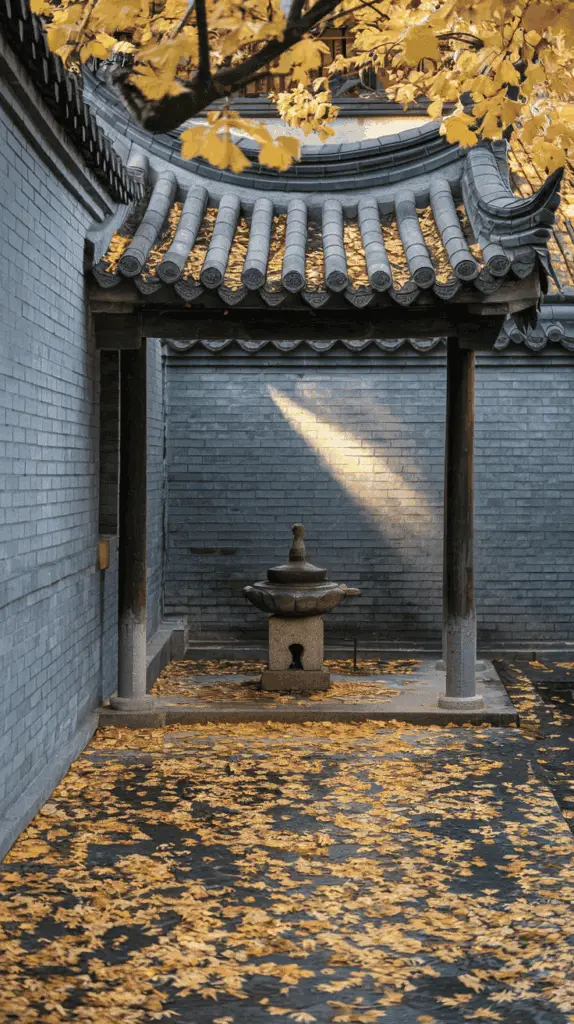 10+ Ancient Chinese Aesthetic Temples in Autumn